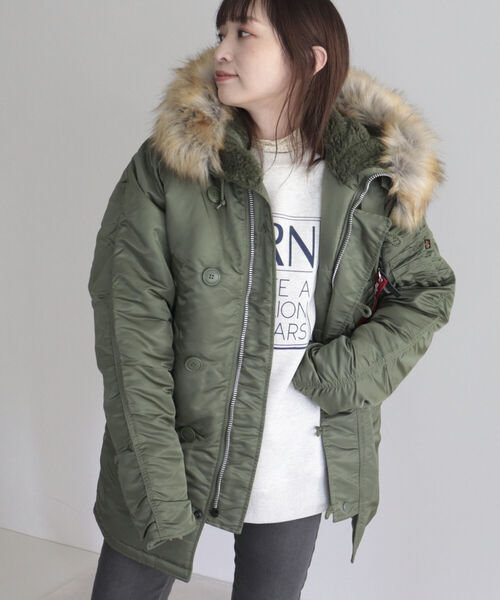 Alpha Industries（アルファインダストリーズ）の「【ALPHA INDUSTRIES/アルファ インダストリーズ】N-3B（ミリタリージャケット）」 - WEAR