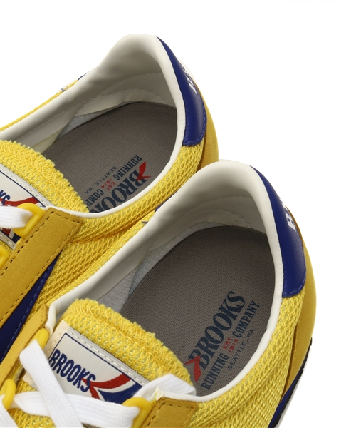 BROOKS（ブルックス）の「BROOKS VANTAGEスニーカー YELLOW（スニーカー）」 - WEAR