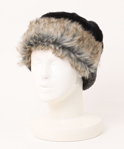 yield（イールド）の「【Soelilas】Fur Panel Maetel（ファーパネルメーテル）LCN-G47738（キャップ）」 - WEAR