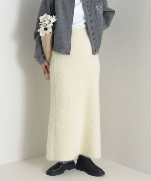 onulsoha（オヌルソハ）の「シャギーニットスカート（スカート）」 - WEAR