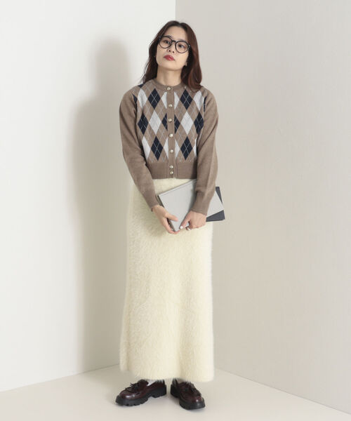 onulsoha（オヌルソハ）の「シャギーニットスカート（スカート）」 - WEAR