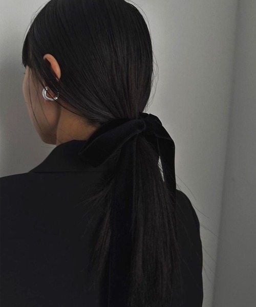 AMERI（アメリ）の「VELVET RIBBON HAIR HOOK（その他ヘアアクセサリー）」 - WEAR
