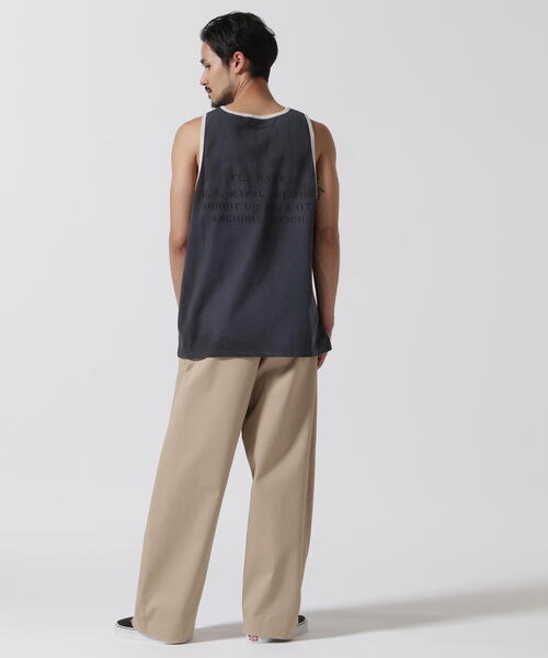 AVIREX（アヴィレックス）の「DISCHARGE NAVAL TANK TOP / ディスチャージ ネイバル タンクトップ ...