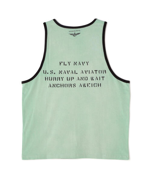 DISCHARGE NAVAL TANK TOP / ディスチャージ ネイバル タンクトップ / AVIREX /アヴィレックス（タンクトップ ...