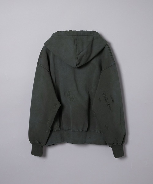STUDIOUS（ステュディオス）の「24SS-FS-27 BORO AFTER HOODIE（パーカー）」 - WEAR