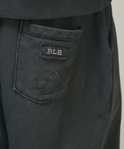 BLR BLUER（ビーエルアールブラー）の「【BLR BLUER】Dyed Circle Logo Over-fit Armor Sweat ...