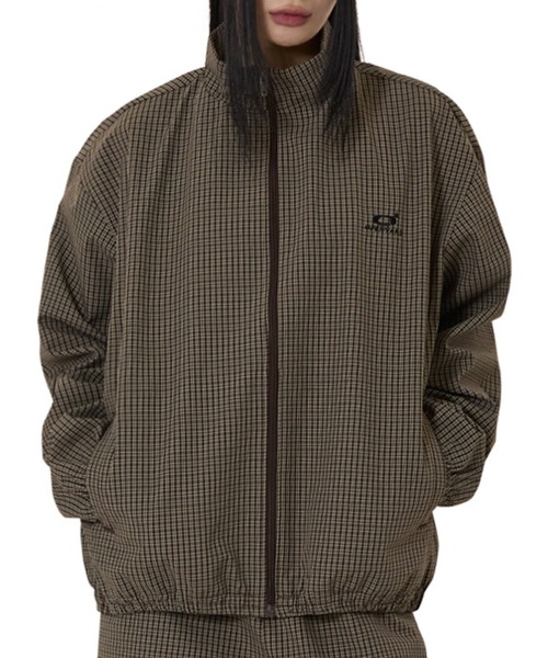 『OY/オーワイ』O LOGO CHECK TRACK JACKET/O ロゴ チェックトラックジャケット（その他アウター）｜OY（オーワイ ...
