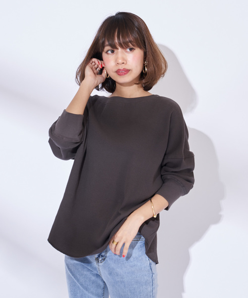 INTER FACTORY（インターファクトリー）の「INTER FACTORY サーマル2WAYカットソー（Tシャツ/カットソー）」 - WEAR