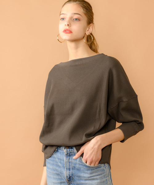 INTER FACTORY（インターファクトリー）の「INTER FACTORY サーマル2WAYカットソー（Tシャツ/カットソー）」 - WEAR