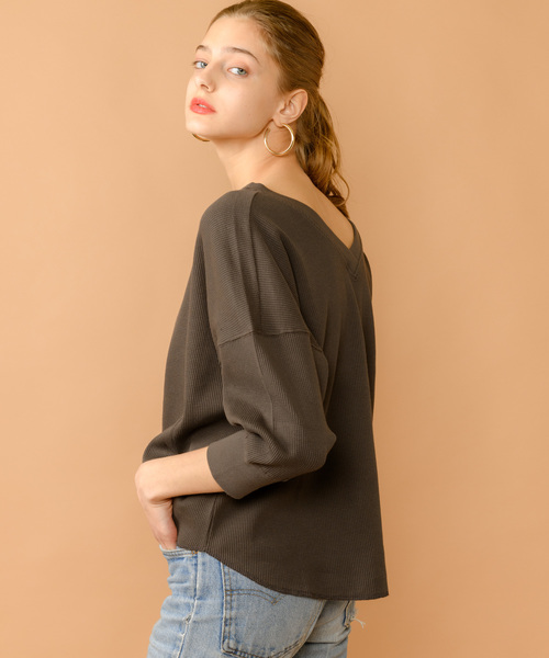 INTER FACTORY（インターファクトリー）の「INTER FACTORY サーマル2WAYカットソー（Tシャツ/カットソー）」 - WEAR