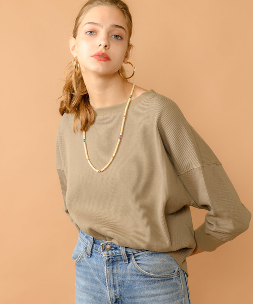 INTER FACTORY（インターファクトリー）の「INTER FACTORY サーマル2WAYカットソー（Tシャツ/カットソー）」 - WEAR