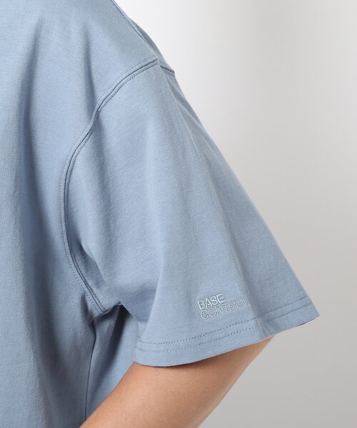 BASECONTROL（ベースコントロール）の「 サイドポケットデザイン コットンワイドシルエットTシャツ（Tシャツ/カットソー）」 - WEAR