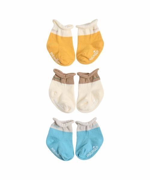 moimoln（モイモルン）の「【3点セット】デリー新生児ソックス（ベビーシューズ/ベビーソックス）」 - WEAR