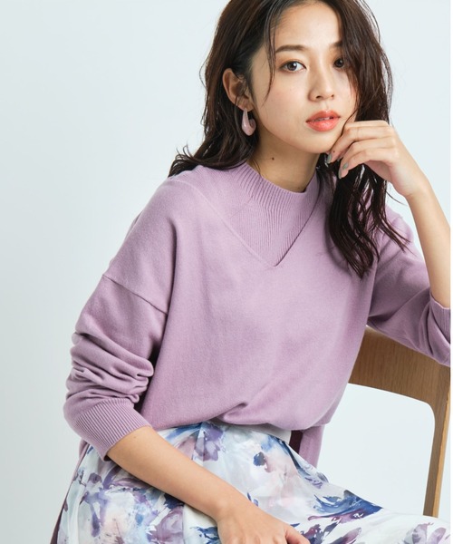 【ブランド古着】Vネックニット（ニット/セーター）｜JUSGLITTY（ジャスグリッティー）のファッション通販 - ZOZOUSED