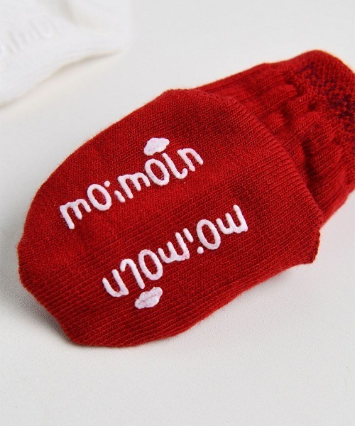 moimoln（モイモルン）の「【3点セット】ミドリ新生児ソックス（ベビーシューズ/ベビーソックス）」 - WEAR