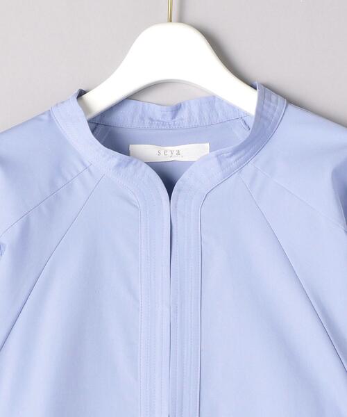 seya.（セヤ）の「＜seya.（セヤ）＞スリットネック ドレス （ワンピース）」 - WEAR