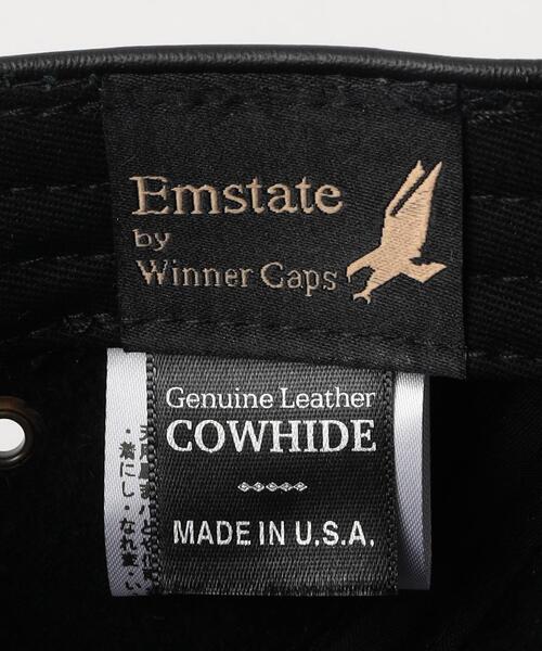 Steven Alan（スティーブンアラン）の「＜Emstate by Winner Caps＞ LTHR CAMP CAP/キャップ ...