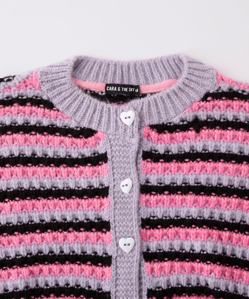 forksy.（フォルクシー）の「【forksy.】【Cara & The Sky】BERNICE クロスステッチローゲージボーダー ...