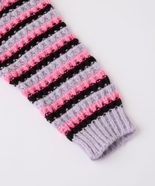 forksy.（フォルクシー）の「【forksy.】【Cara & The Sky】BERNICE クロスステッチローゲージボーダー ...