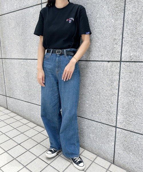 Niell（ニール）の「【H by FIGER/エイチ バイ フィガー】刺繍ロゴ 半袖 Tシャツ（Tシャツ/カットソー）」 - WEAR