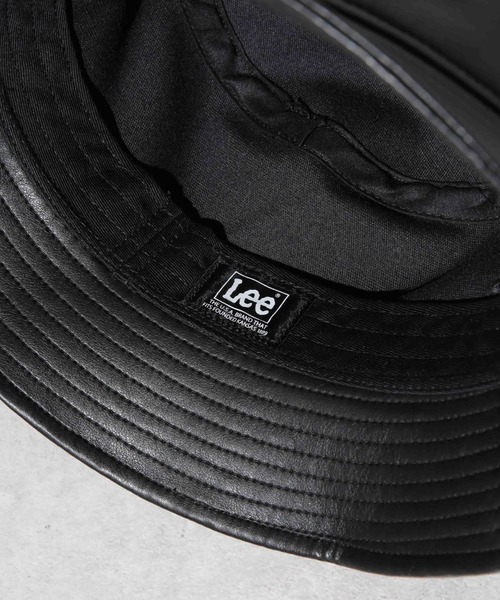 Lee（リー）の「Lee/LE BUCKET FAUX LEATHER（ハット）」 - WEAR
