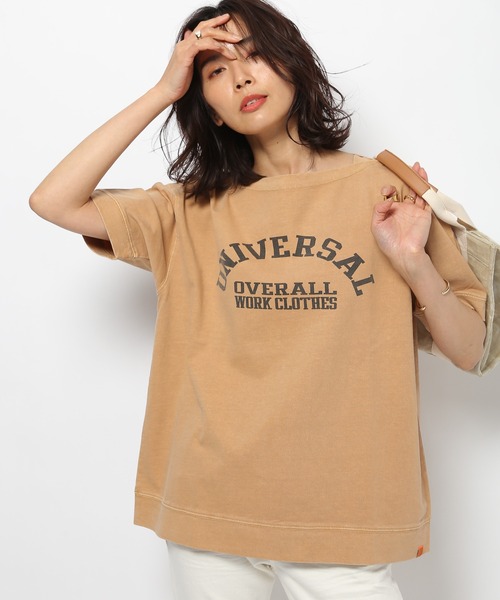 UNIVERSAL OVERALL（ユニバーサルオーバーオール）の「BARNYARDSTORM / UNIVERSAL OVERALLコラボ/クローゼットプリントT（Tシャツ/カットソー ...