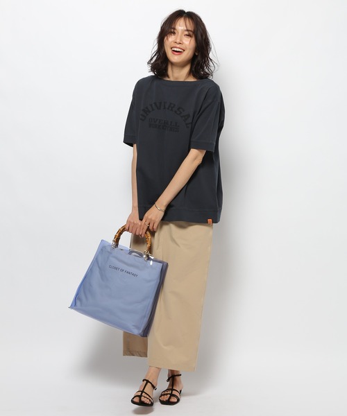 UNIVERSAL OVERALL（ユニバーサルオーバーオール）の「BARNYARDSTORM / UNIVERSAL OVERALLコラボ/クローゼットプリントT（Tシャツ/カットソー ...