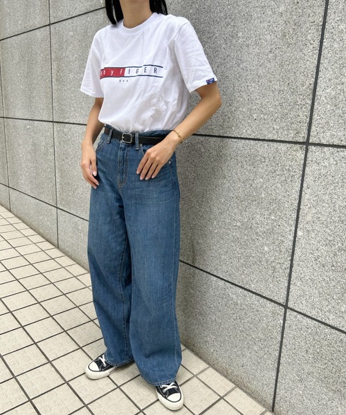 Niell（ニール）の「【H by FIGER/エイチ バイ フィガー】フロントロゴ 半袖 Tシャツ（Tシャツ/カットソー）」 - WEAR