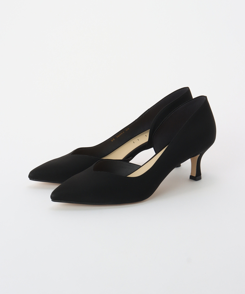 ≪追加≫5.5cmVカットサイドオープン（パンプス）｜LE TALON（ルタロン