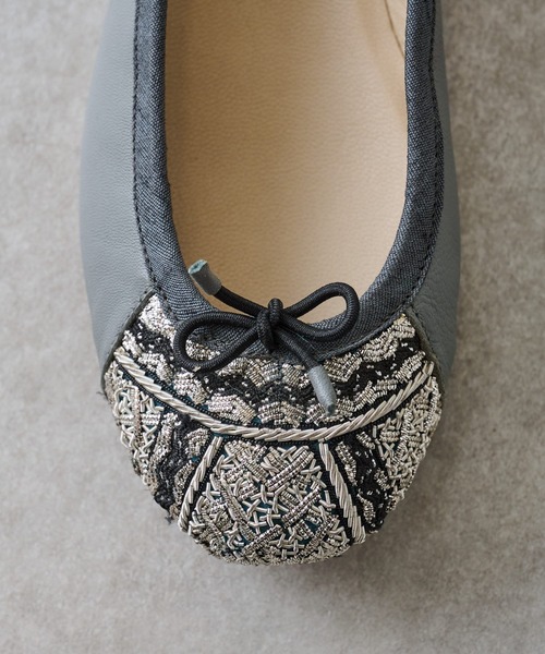 BEARDSLEY（ビアズリー）の「《MEHER KAKALIA・36～39サイズ》フラットシューズ（バレエシューズ）」 - WEAR