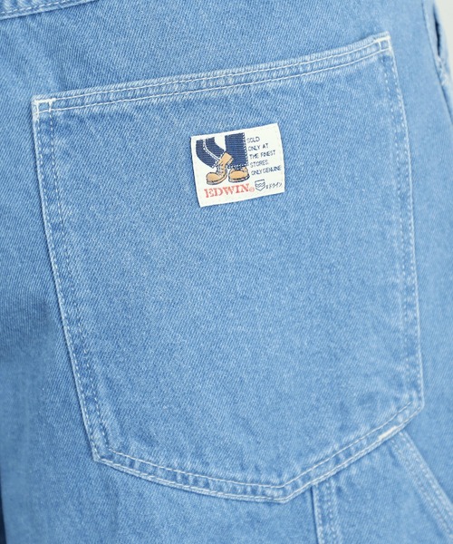 EDWIN（エドウィン）の「EDWIN エドウィン STEPMARK ワイド ペインターパンツ デニム ショートパンツ ユニセックス（デニムパンツ）」 - WEAR
