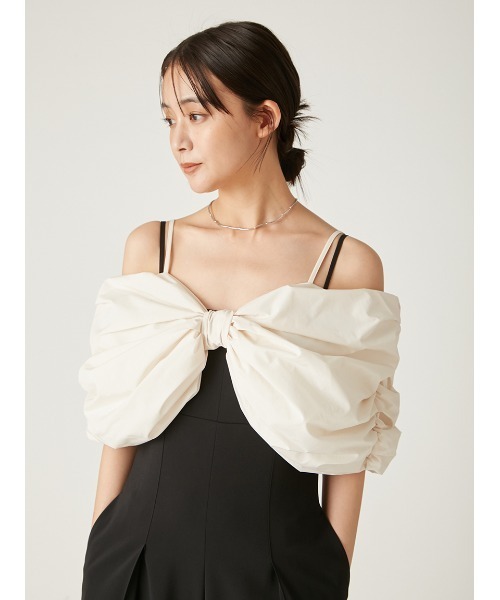 FRAY I.D（フレイアイディー）の「リボンボレロキャミコンビネゾン