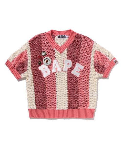 BAPE CROCHET OVERSIZED TEE（Tシャツ/カットソー）｜A BATHING APE（アベイシングエイプ）のファッション ...