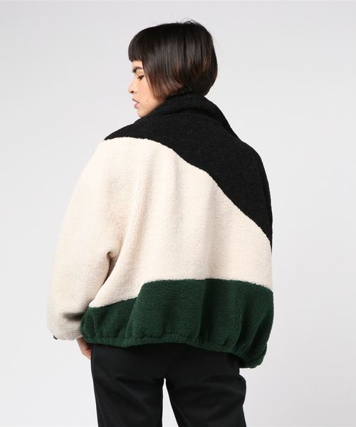 WHO'S WHO gallery（フーズフーギャラリー）の「KNOWHERE切り替えZIPブルゾン（ブルゾン）」 - WEAR