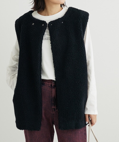 KBF（ケイビーエフ）の「KBF 3WAYボアベスト（ベスト）」 - WEAR