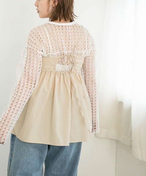 KBF（ケイビーエフ）の「BACKリボンビスチェ（その他トップス）」 - WEAR