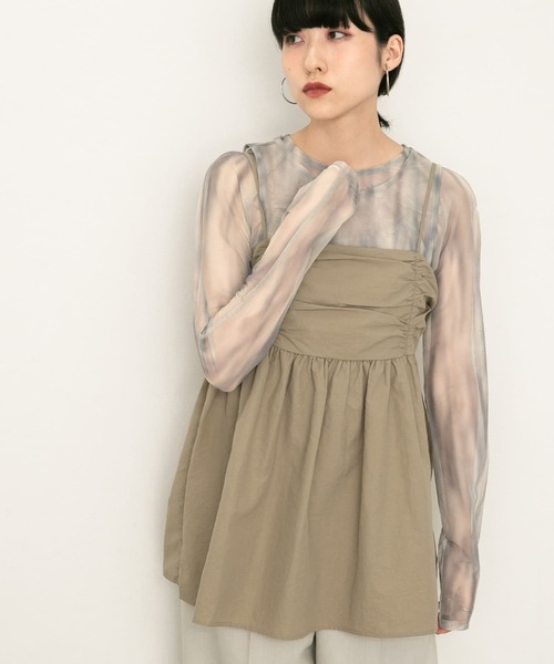 KBF（ケイビーエフ）の「BACKリボンビスチェ（その他トップス）」 - WEAR