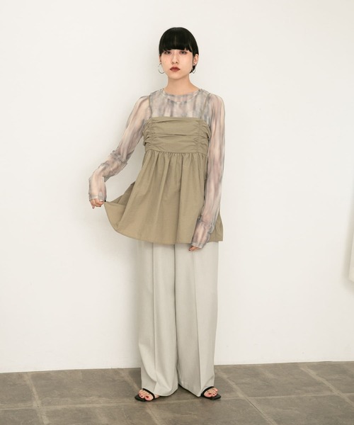 KBF（ケイビーエフ）の「BACKリボンビスチェ（その他トップス）」 - WEAR