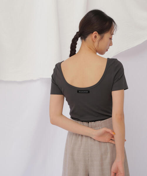 JILL by JILL STUART（ジルバイジルスチュアート）の「 《JILL by BASIC》カップ付きTシャツ（Tシャツ/カットソー）」 - WEAR