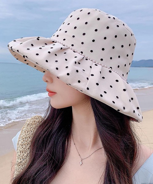 【セール】pur chouchou/パール ドット柄 ハット P4262（ハット）｜TONE SELECT GOODS（トーンセレクトグッズ ...