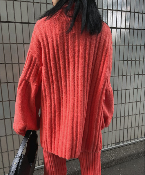 Ameri（アメリ）の「FLUFFY LOOSE KNIT TOP（ニット/セーター）」 - WEAR
