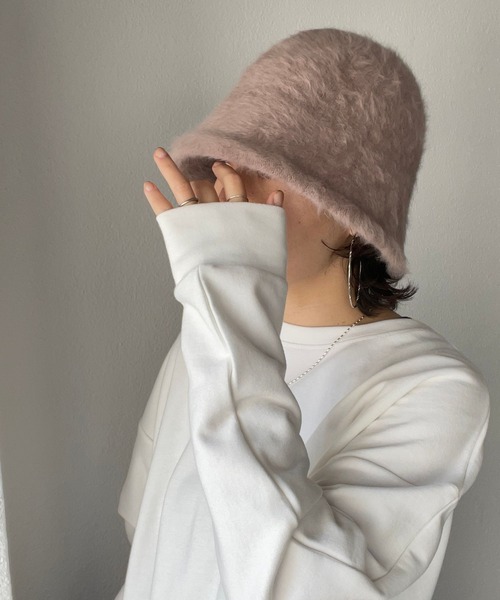 wee9s（ウィークス）の「shaggy far bucket hat / シャギーファーバケットハット（ハット）」 - WEAR