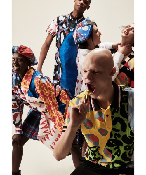 FRED PERRY（フレッドペリー）の「Charles Jeffrey Loverboy Animal Patchwork Polo ...