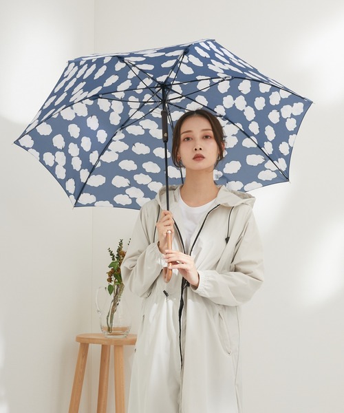 nifty colors（ニフティーカラーズ）の「【KATHARINE ROSS】nifty colors 60cm軽量スマートジャンプ長傘 ...