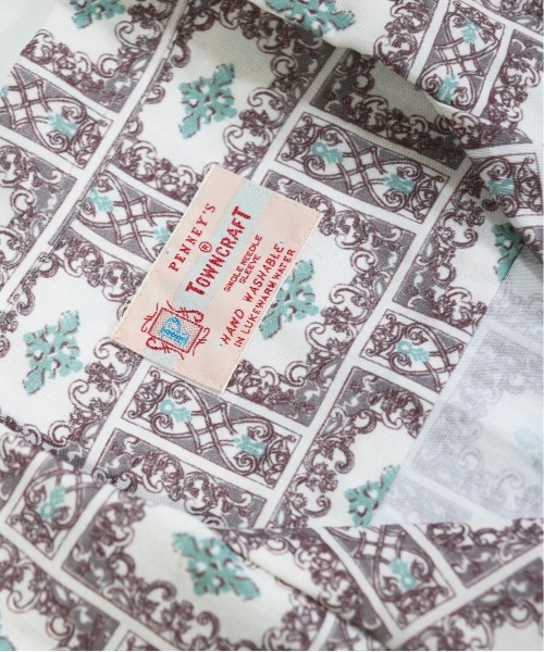 TOWNCRAFT（タウンクラフト）の「TOWN CRAFT/タウンクラフト PRINTED LOOP COLLAR SHIRTS プリント ...