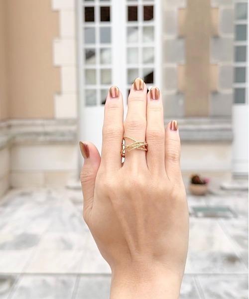 ciite'（シーテ）の「Overlap ring（リング）」 - WEAR