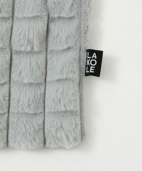 LAKOLE（ラコレ）の「ファーブランケット[GRAY] / 587708（ブランケット）」 - WEAR