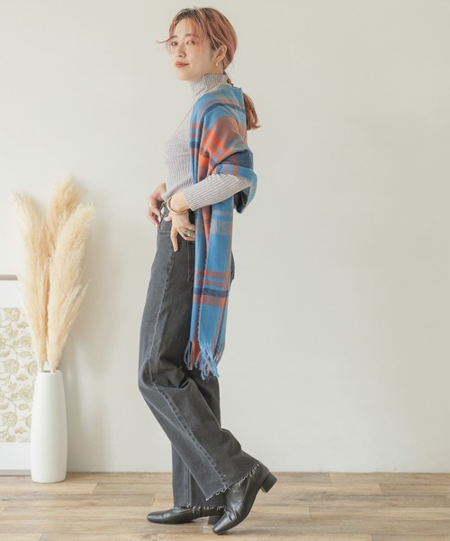 ITEMS URBANRESEARCH（アイテムズ アーバンリサーチ）の「モチモチハイネックリブニット（ニット/セーター）」 - WEAR