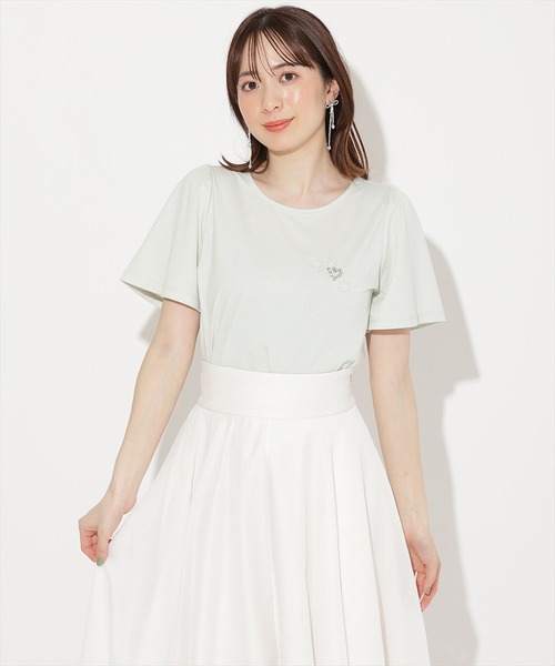 WILLSELECTION（ウィルセレクション）の「★パールロゴTシャツ（Tシャツ/カットソー）」 - WEAR