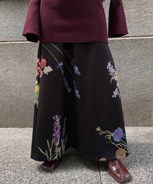 AMERI（アメリ）の「UND ANNABELLE FLARE SKIRT（スカート）」 - WEAR